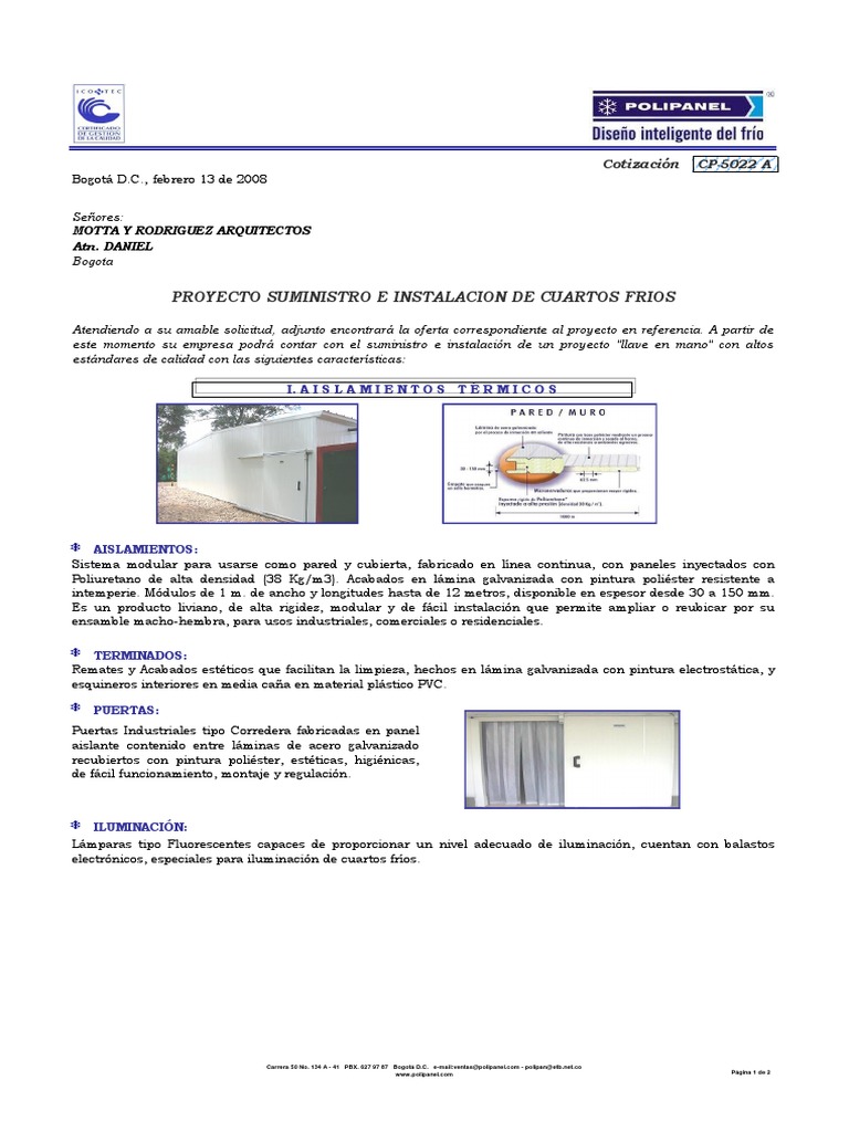 FICHA TÉCNICA | PDF | Aislamiento térmico | Tubería (transporte de fluidos)
