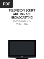 Sample-Script-Format TV Broad | PDF | Television News | Broadcast ...