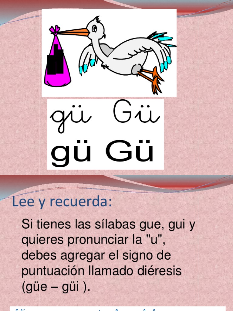 Silaba Gue y Gui | PDF