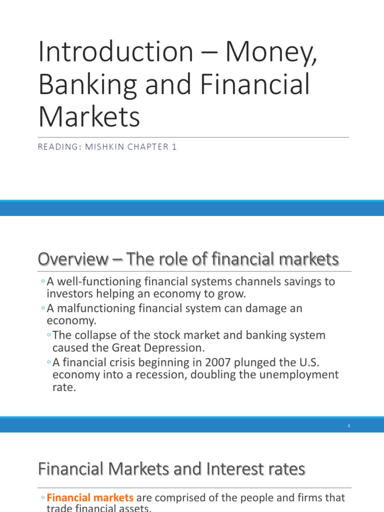 Introduction to Money and Banking | PDF | Money Supply | Gross Domestic ...