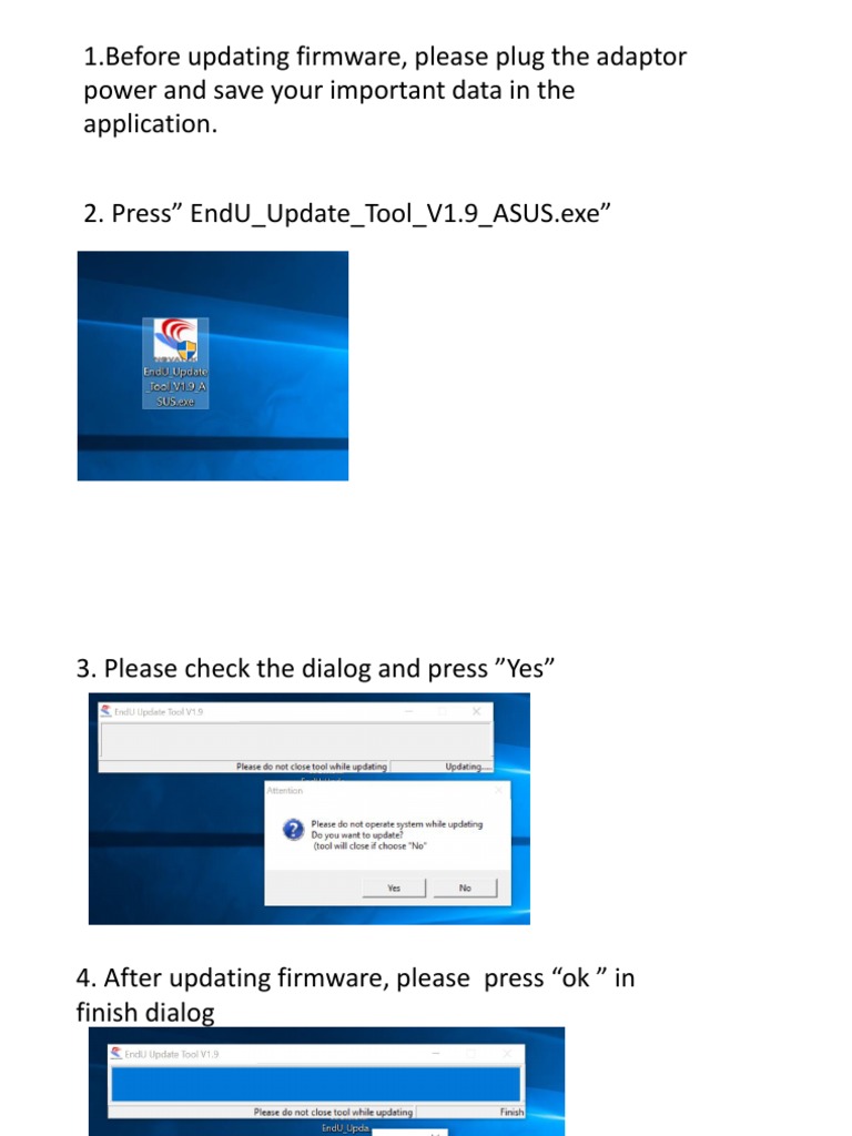 Panel FW Update Process | PDF | Business | Computers