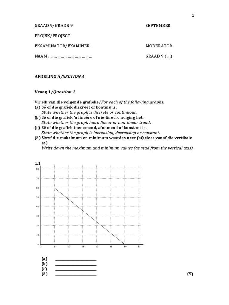 Grade 9 Project Sep | PDF | Teaching Mathematics | Nature