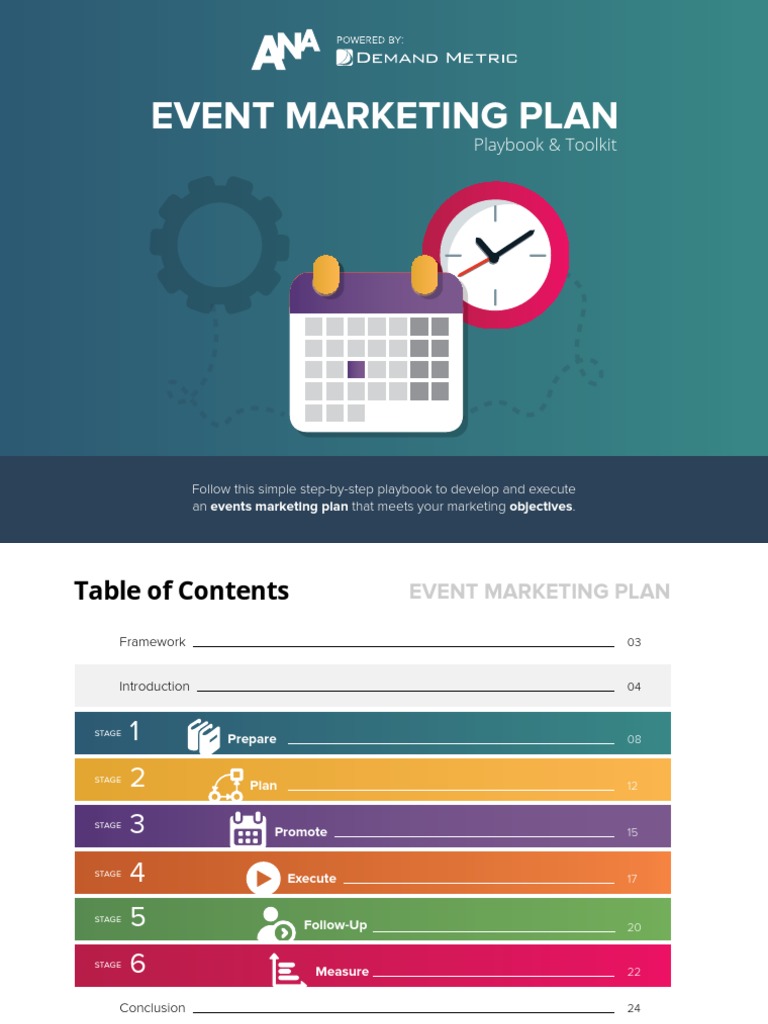 ANA Event Marketing Playbook | PDF | Return On Investment | Marketing ...