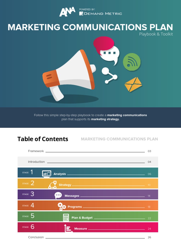 ANA Marketing Communications Playbook | PDF | Marketing Communications ...