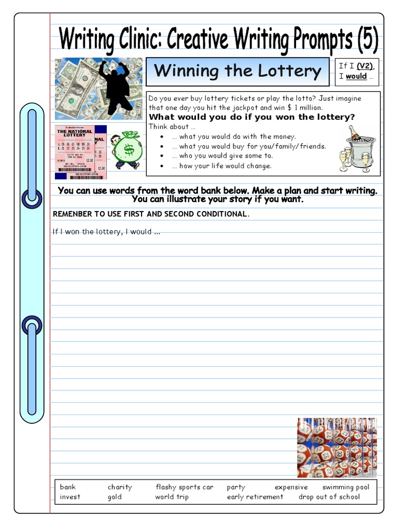 Conditional Writing Task | PDF | Lottery | Gambling Games
