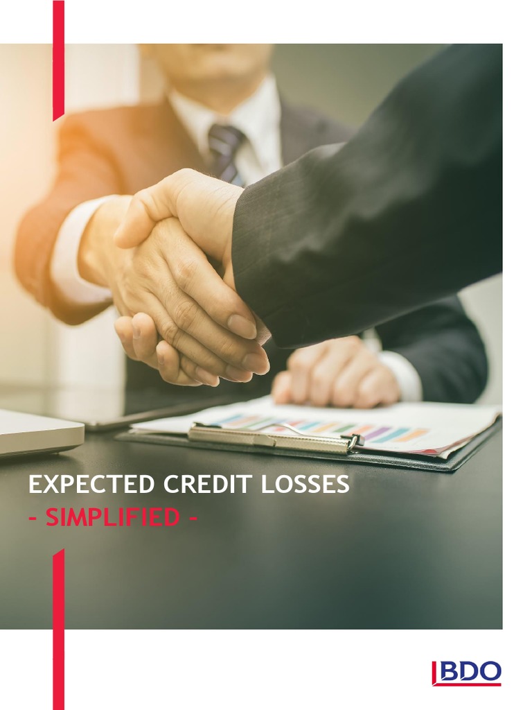 Expected Credit Losses Simplified A BDO India Publication 2017 PDF ...