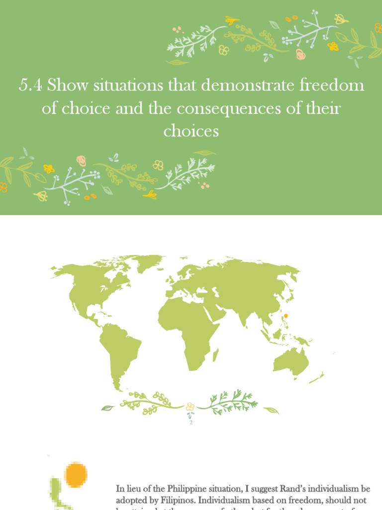 Freedom of Choice and Its Consequences | PDF | Economic Development ...