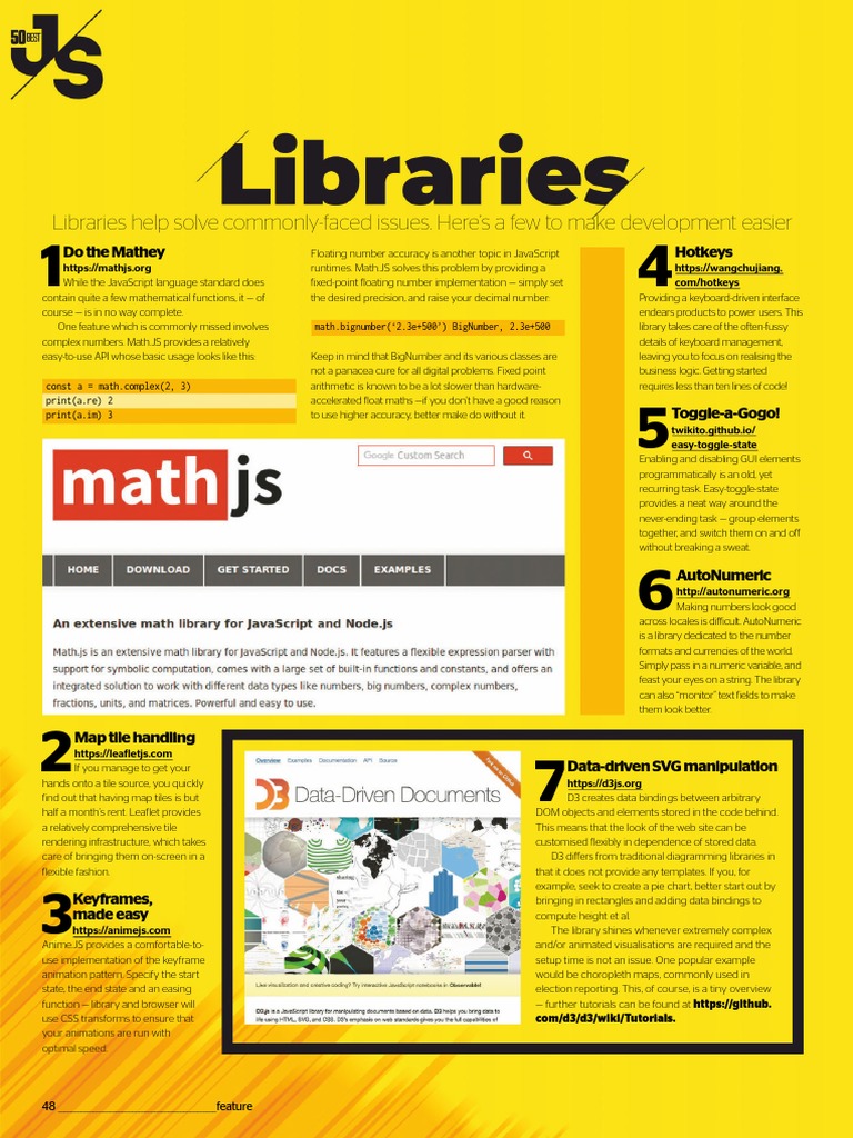 Libraries Help Solve Commonly-Faced Issues. Here's A Few To Make ...