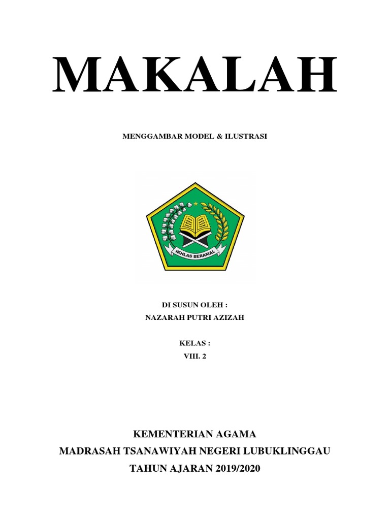 Menggambar Model Tugas Seni Rupa | PDF