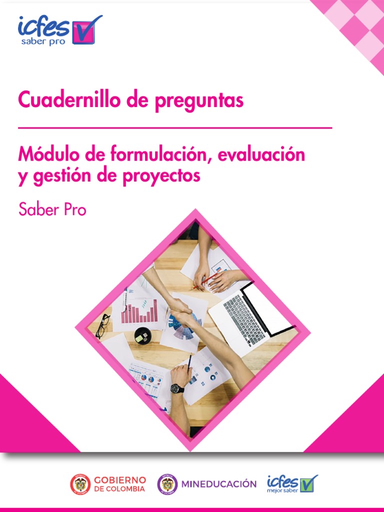 Cuadernillo de Preguntas - Formulacion Evaluacion y Gestion de Proyectos - Saber Pro 2018 | PDF ...
