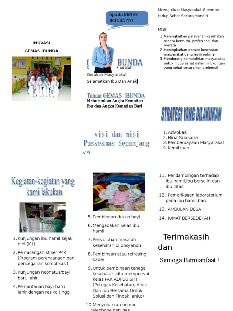 Leaflet Inovasi Contoh | PDF