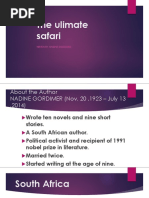 Once Upon A Time by Nadine Gordimer | PDF | Apartheid | South Africa