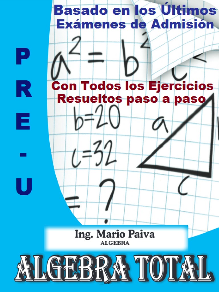 Álgebra Pre-Universitaria PDF | PDF