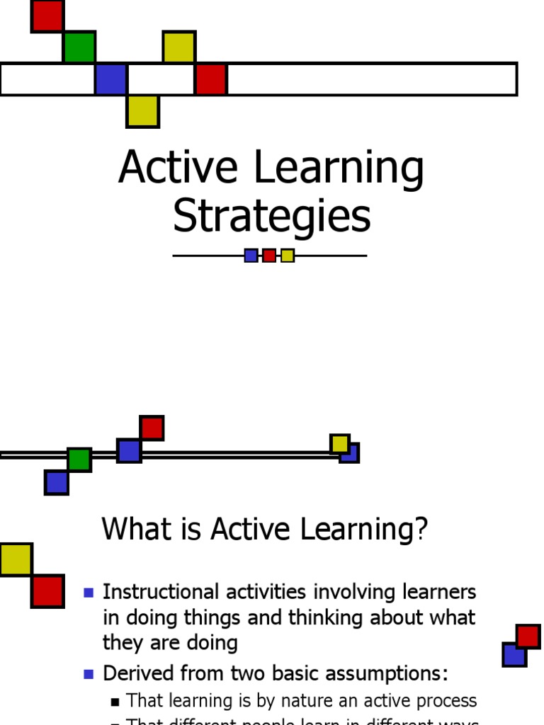 Active Learning Strategies | PDF