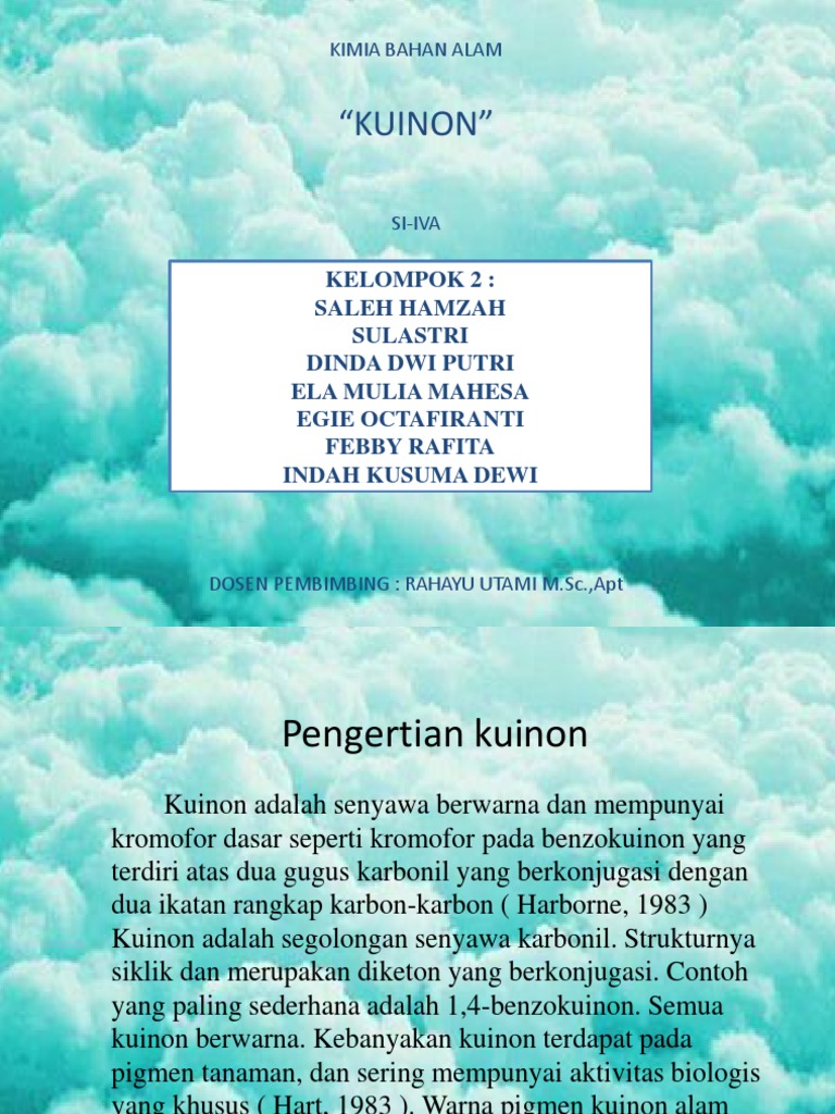 Kuinon-1 | PDF