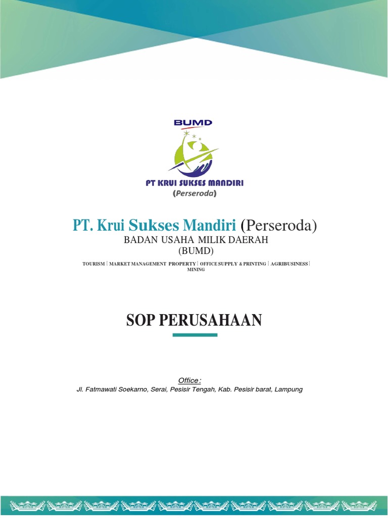 Standard Operating Procedure (SOP) Perusahaan | PDF