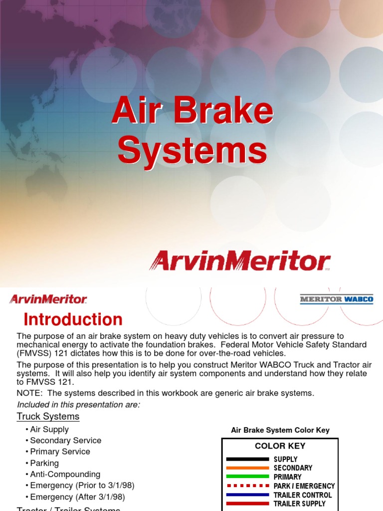 Air Brake Systems | PDF | Valve | Brake