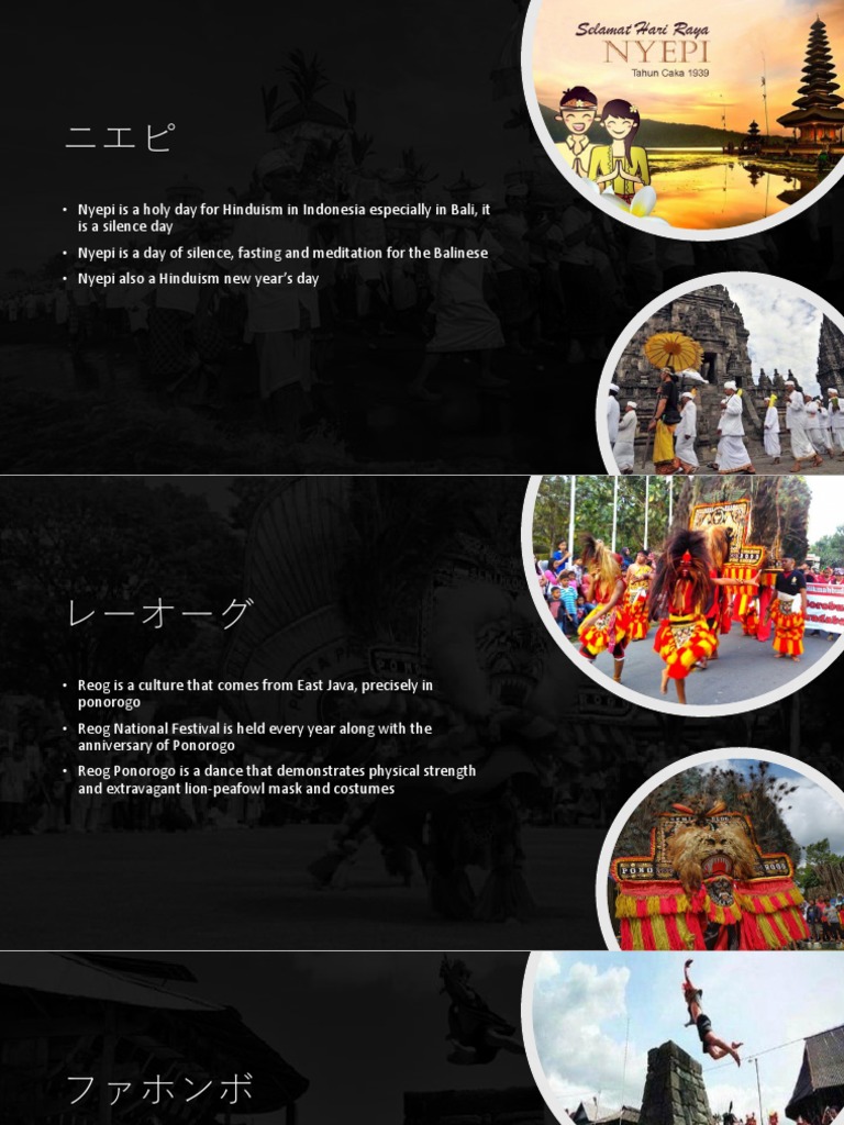 Indonesian Cultural Festivals Overview | PDF | Religion & Spirituality