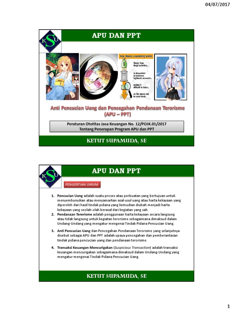 Apu PPT Ojk | PDF