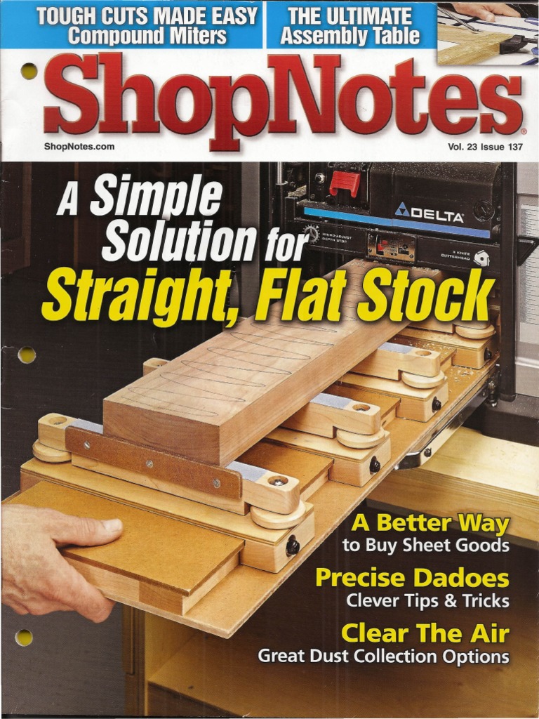ShopNotes No. 137 Full | PDF | Plywood | Woodworking