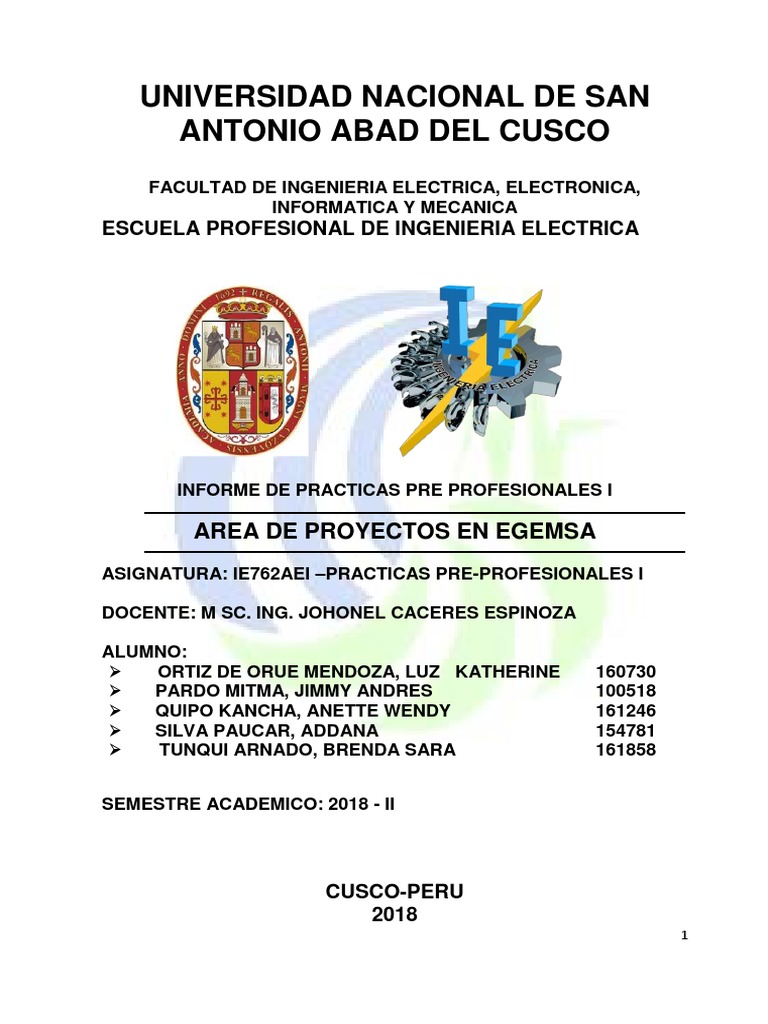 Informe Sobre Egemsa | PDF | Presupuesto | Planificación