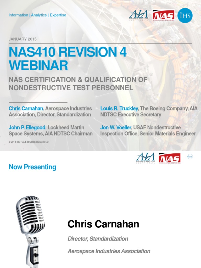 Nas 410 | PDF | Nondestructive Testing | Test (Assessment)