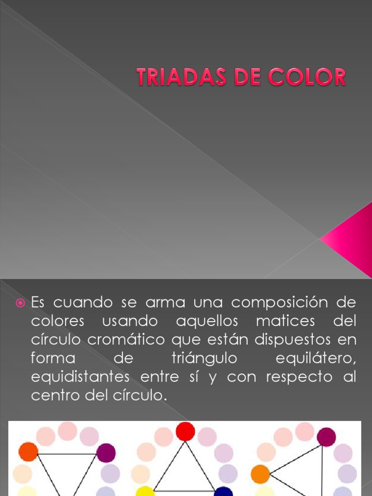 Triadas de Color | PDF