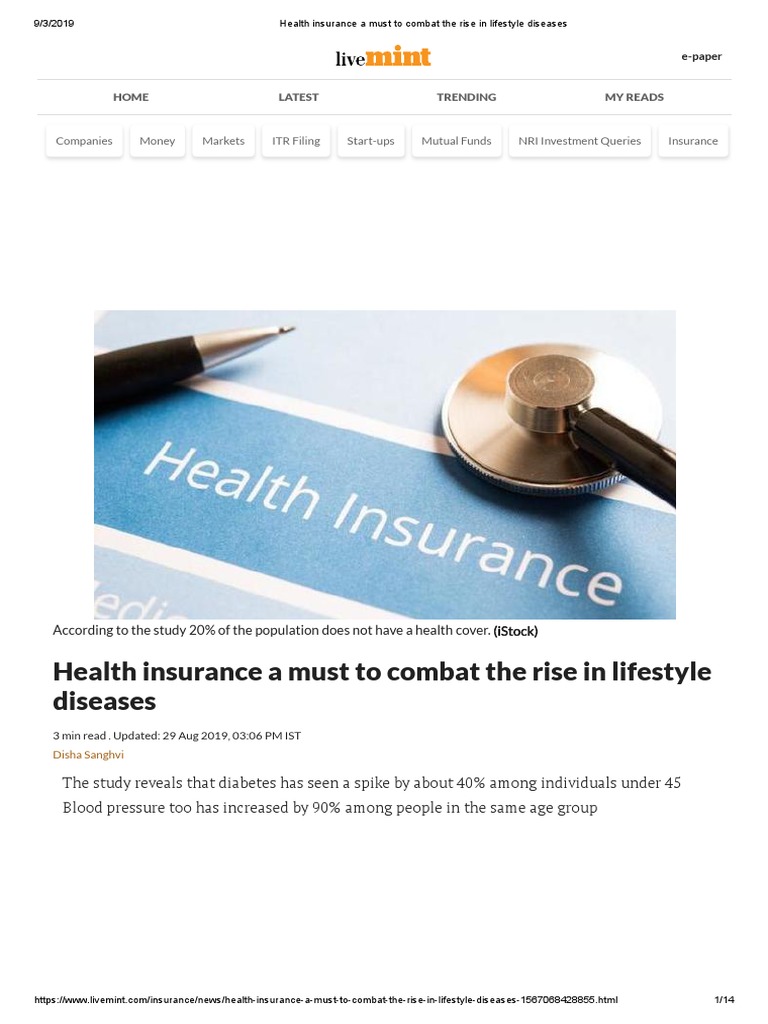 Health Insurance | PDF | Stock Market | Insurance