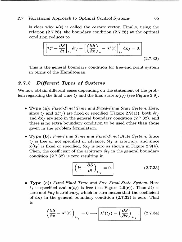 Optimal Control | PDF | Optimal Control | Calculus Of Variations