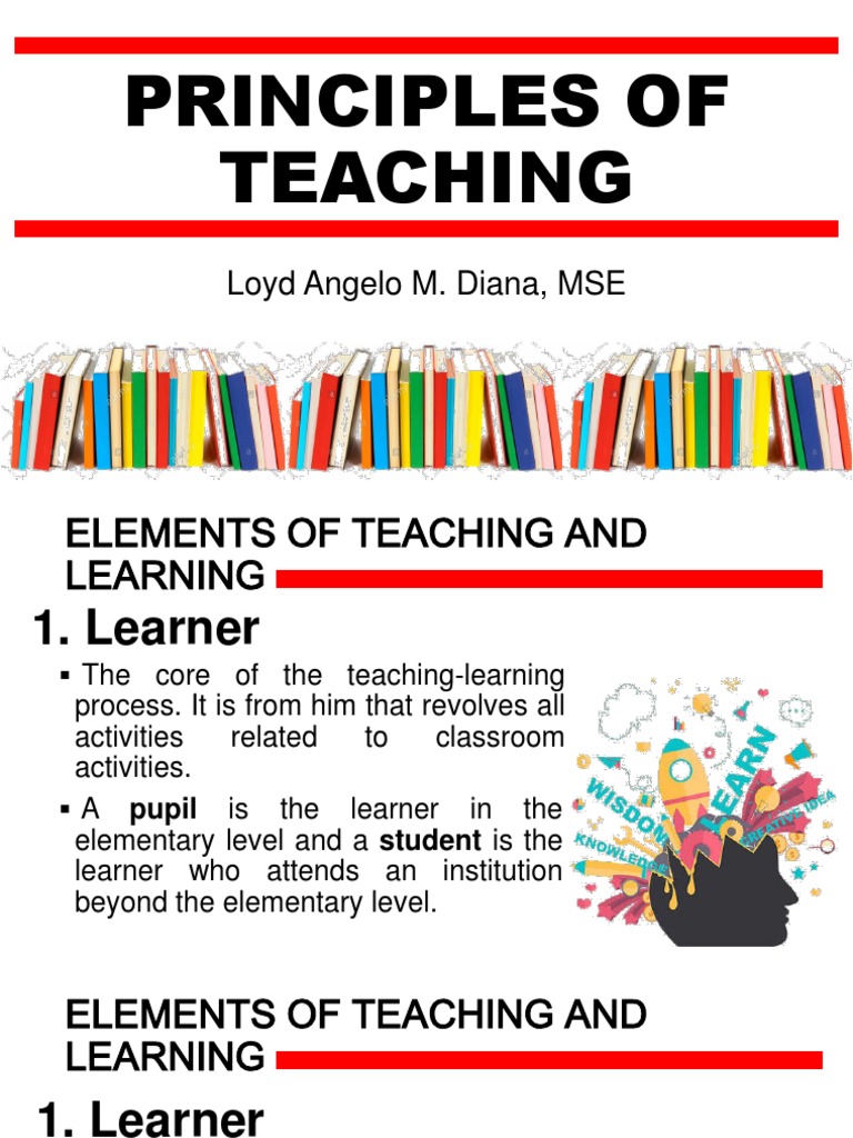 Principles of Teaching and Learning | PDF | Curriculum | Intelligence ...