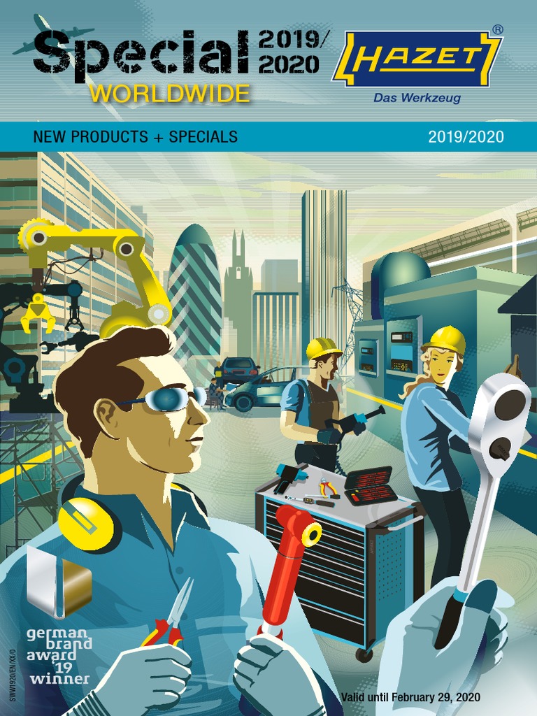 הזט קטלוג 2019-2020 HAZET | PDF | Turbocharger | Manufactured Goods