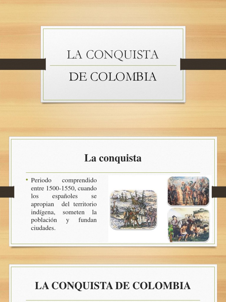 La Conquista de Colombia | PDF