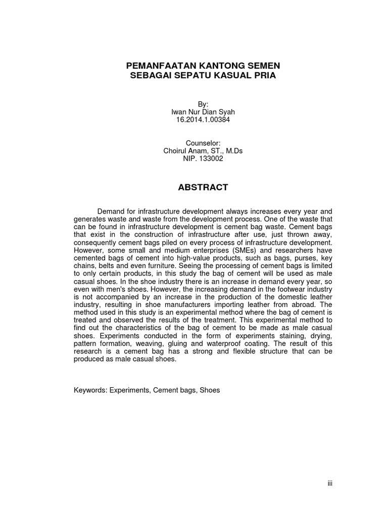 Contoh Abstrak | PDF