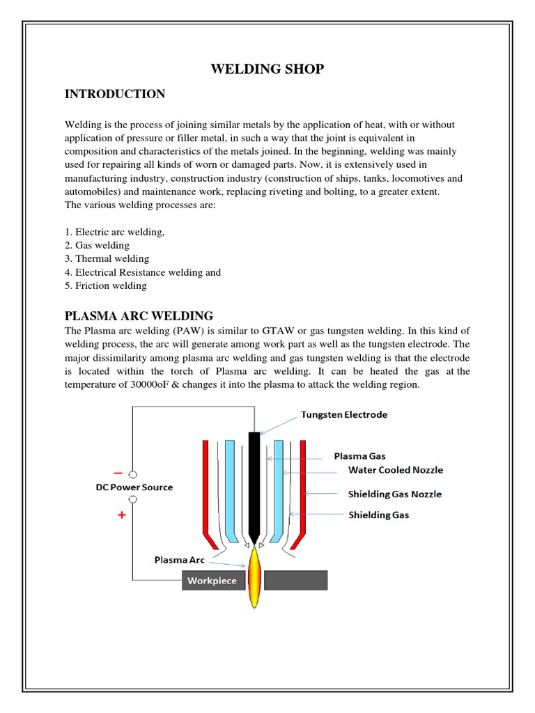 Welding Shop | PDF | Welding | Construction