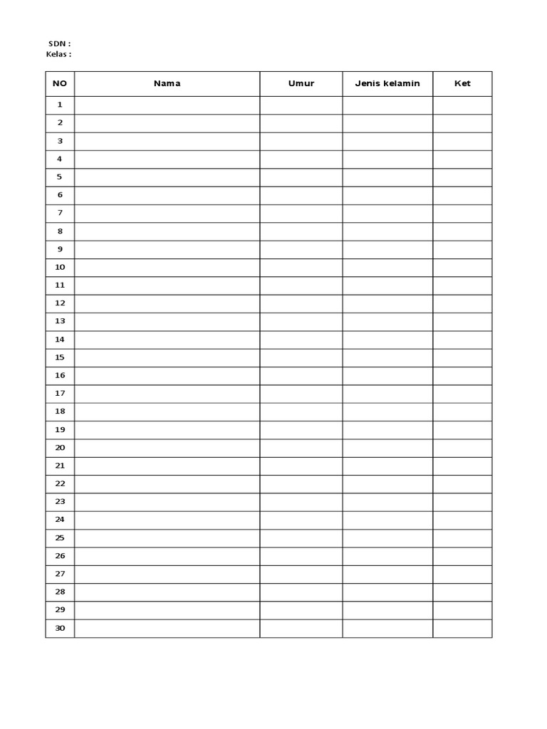 Blangko MBS Malaria | PDF