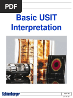 USIT Client Log Features Interpretation | PDF | Casing (Borehole ...