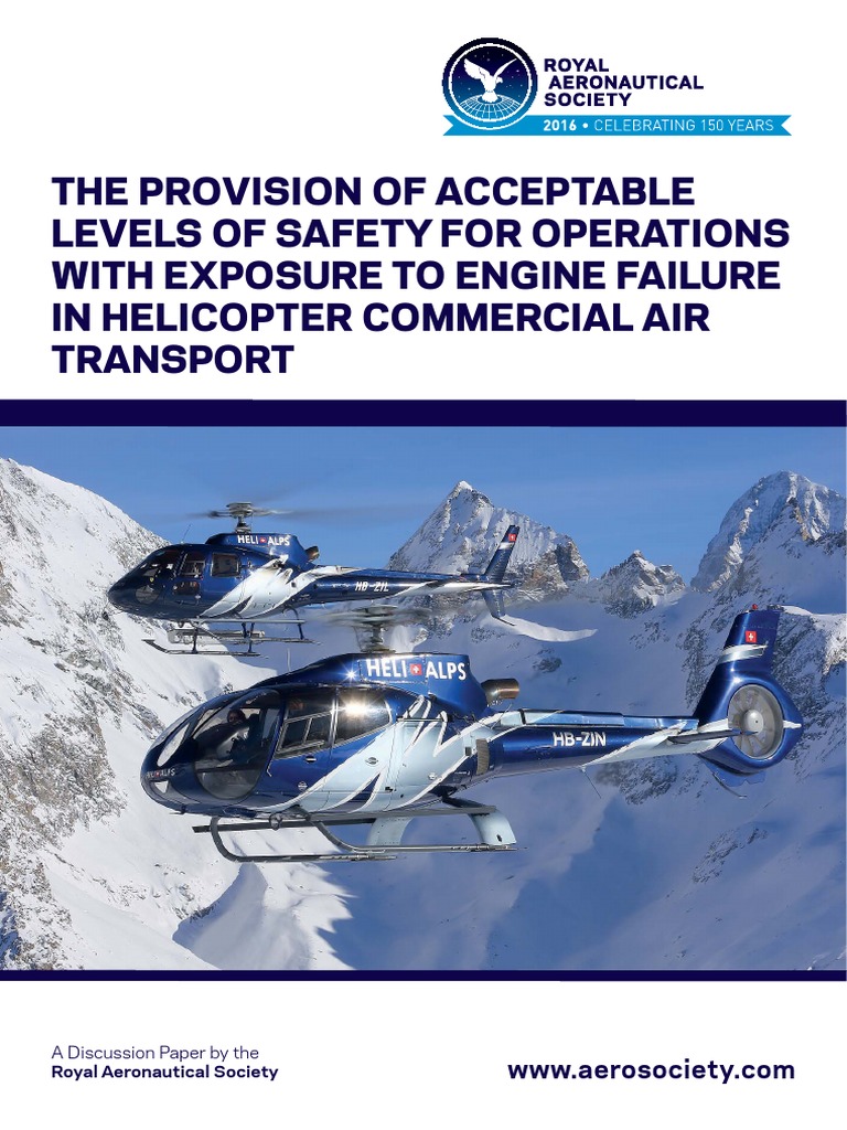 Helicopter Operations With Exposure | PDF | Safety | Reliability ...