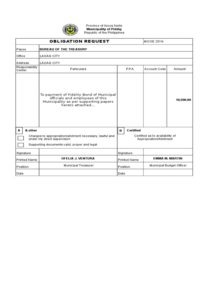 Fidelity Bond Voucher | PDF | Payments | Services (Economics)