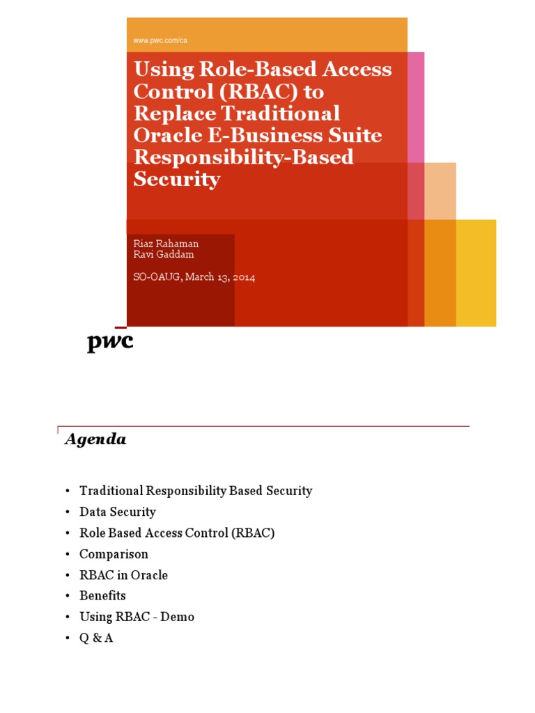 Role Security Oracle | PDF | Business | Computing