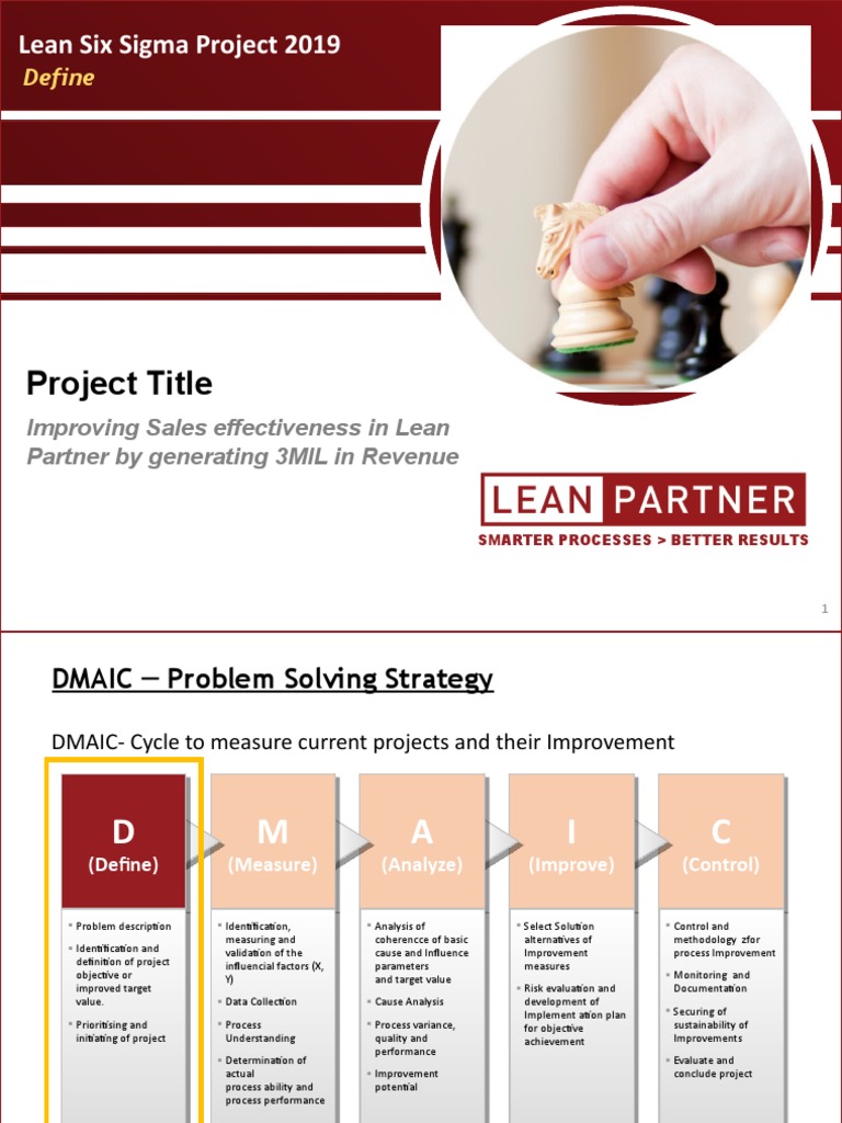 LSS Project Template - Project Charter | Download Free PDF | Six Sigma ...