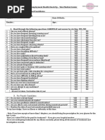 Pre-Employment Medical Examination Form | PDF | Physical Examination ...