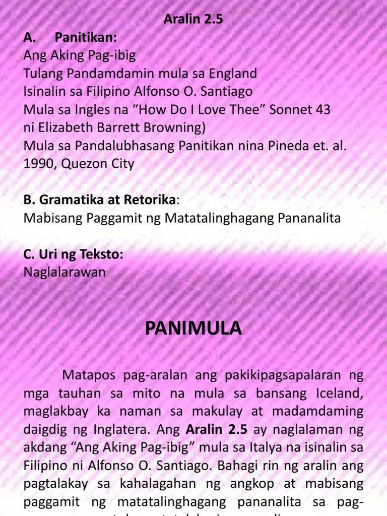 Ang Aking Pag Ibig | PDF