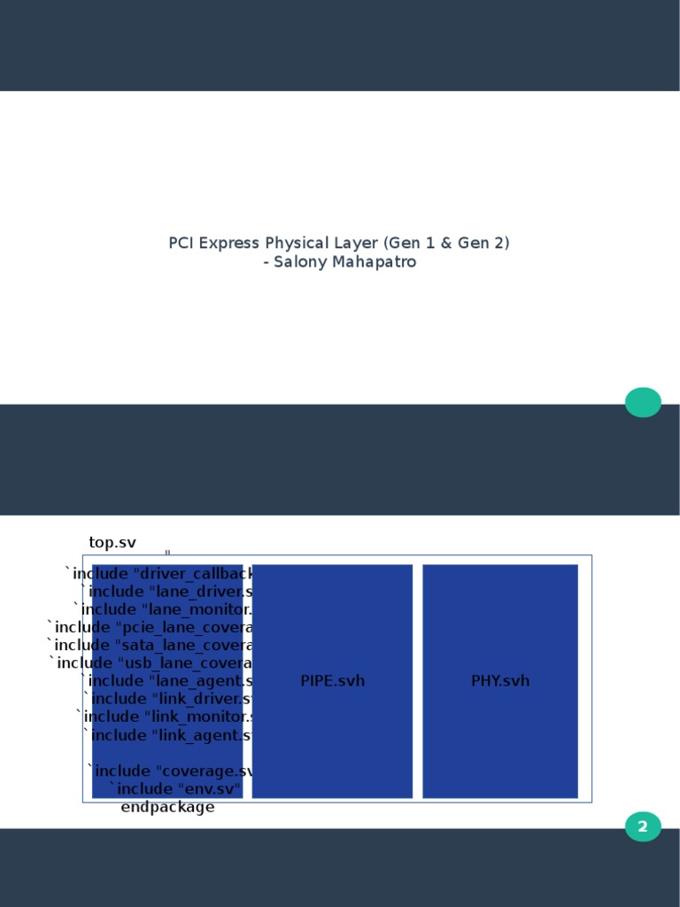 PCI Express Physical Layer Overview | PDF