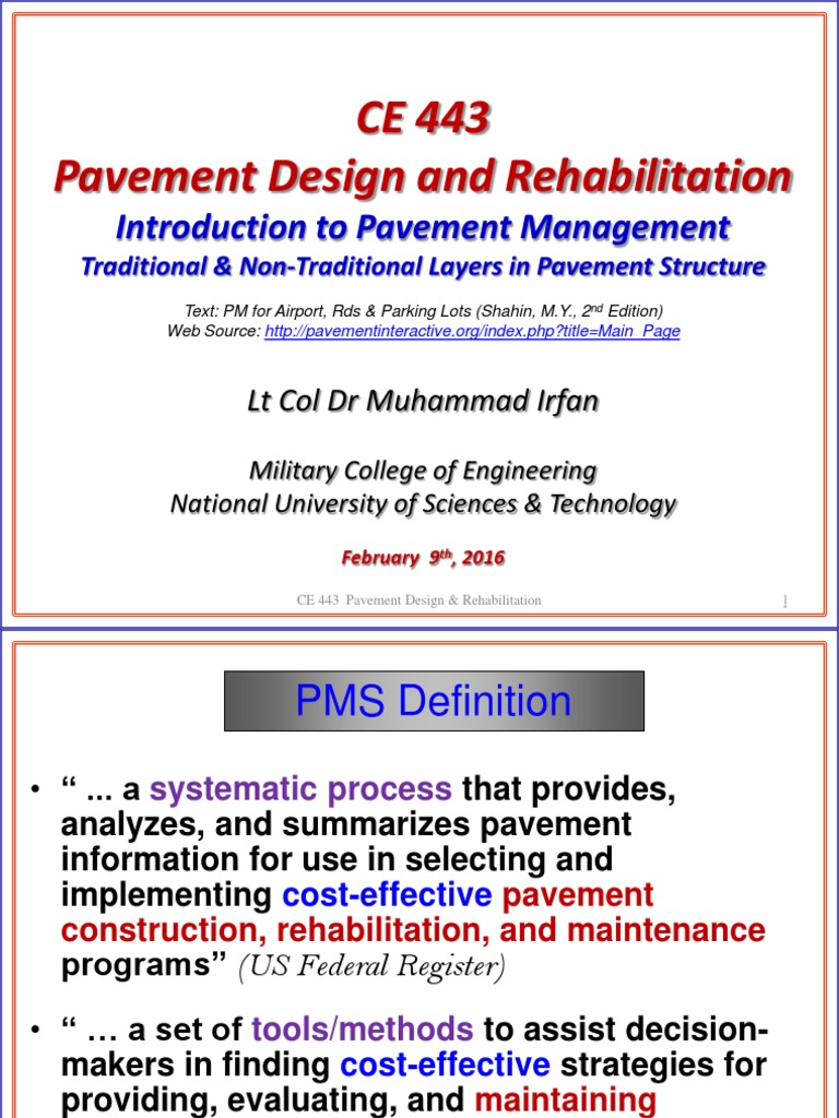 Pavement Design and Rehabilitation | PDF | Road Surface | Concrete