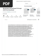 Blockchain Unconfirmed Transaction Hack Script | PDF | Computer ...