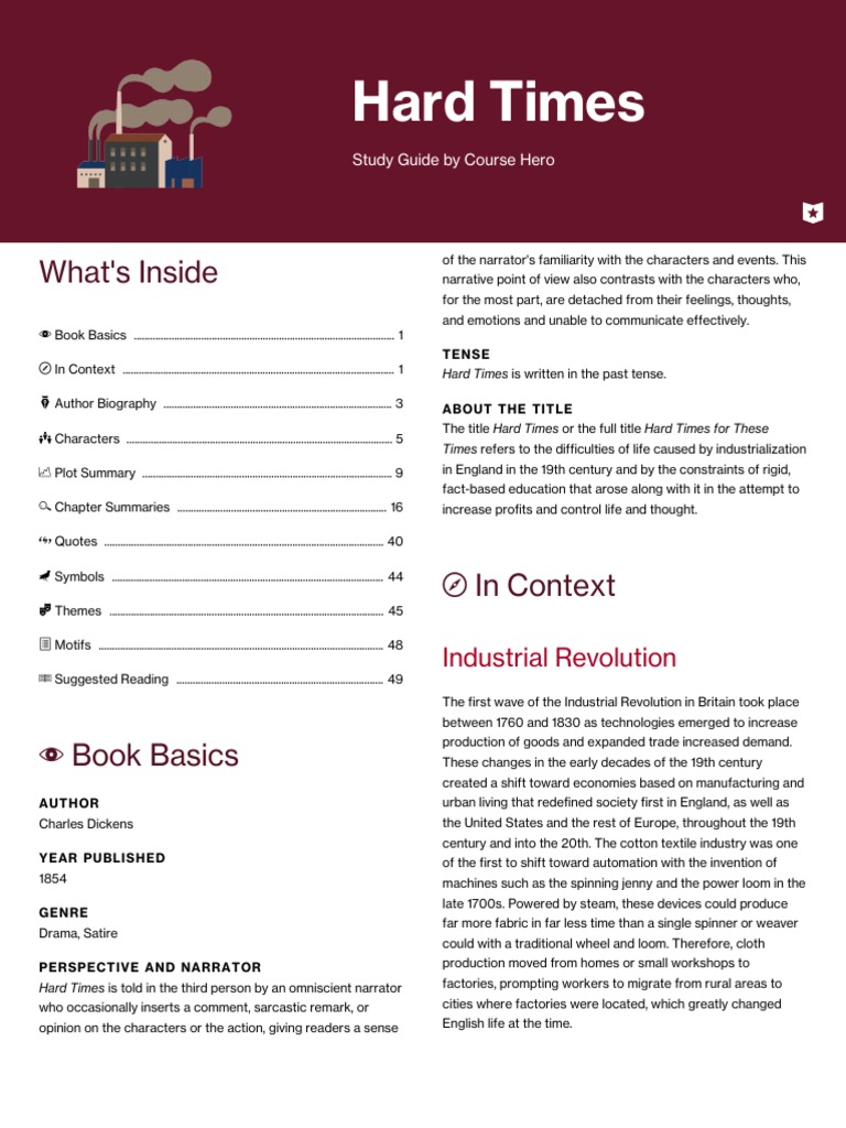 Hard Times | PDF | Charles Dickens