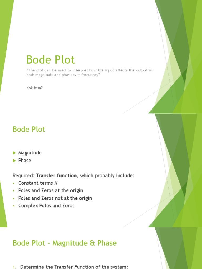 Bode Plot | PDF | Analysis | Algorithms
