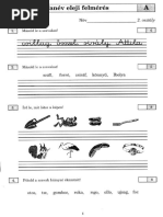 Mintafeladatok 2. Osztály - Nyelvtan | PDF