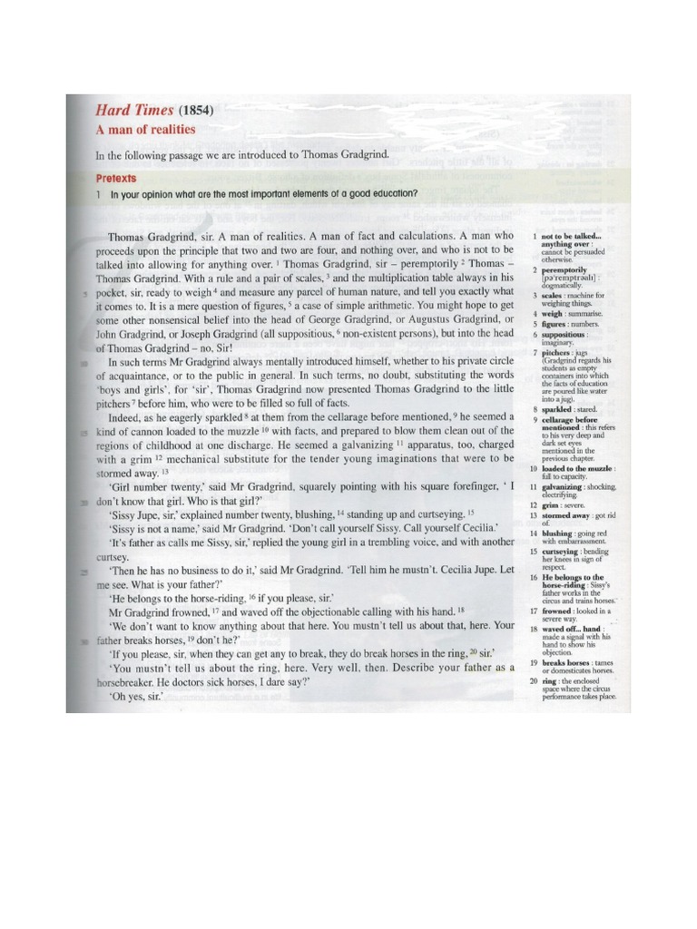 MR Gradgrind | PDF