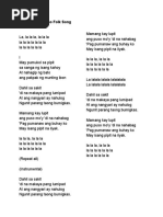 Lyrics of Lapit | PDF